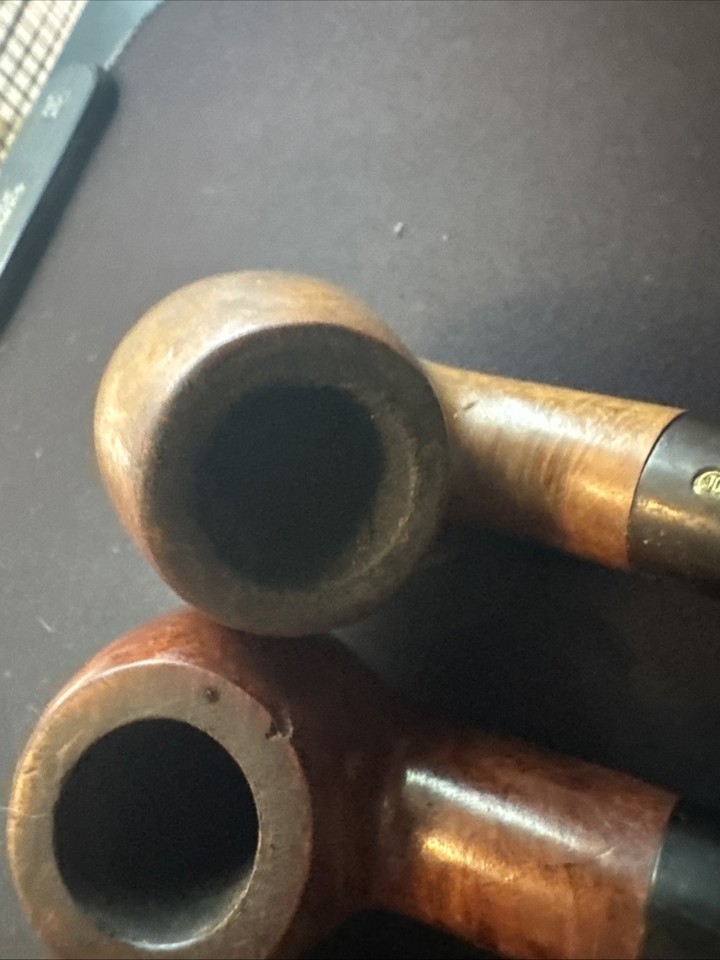 4 very nice vintage tobacco estate pipes!! 3 are French made and a ...