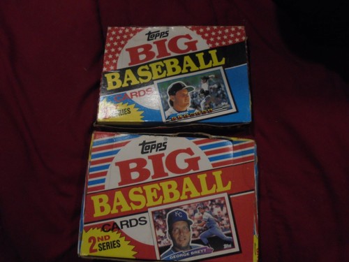 2 - 1988 TOPPS BIG BASEBALL CARDS BOX 72 PACKS 1st &- 2nd Series | eBay