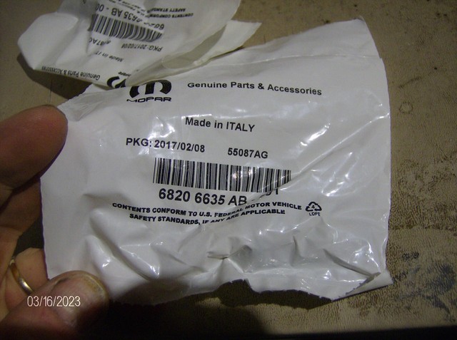 Tire Valve Stem Mopar 68206635AB for sale online | eBay