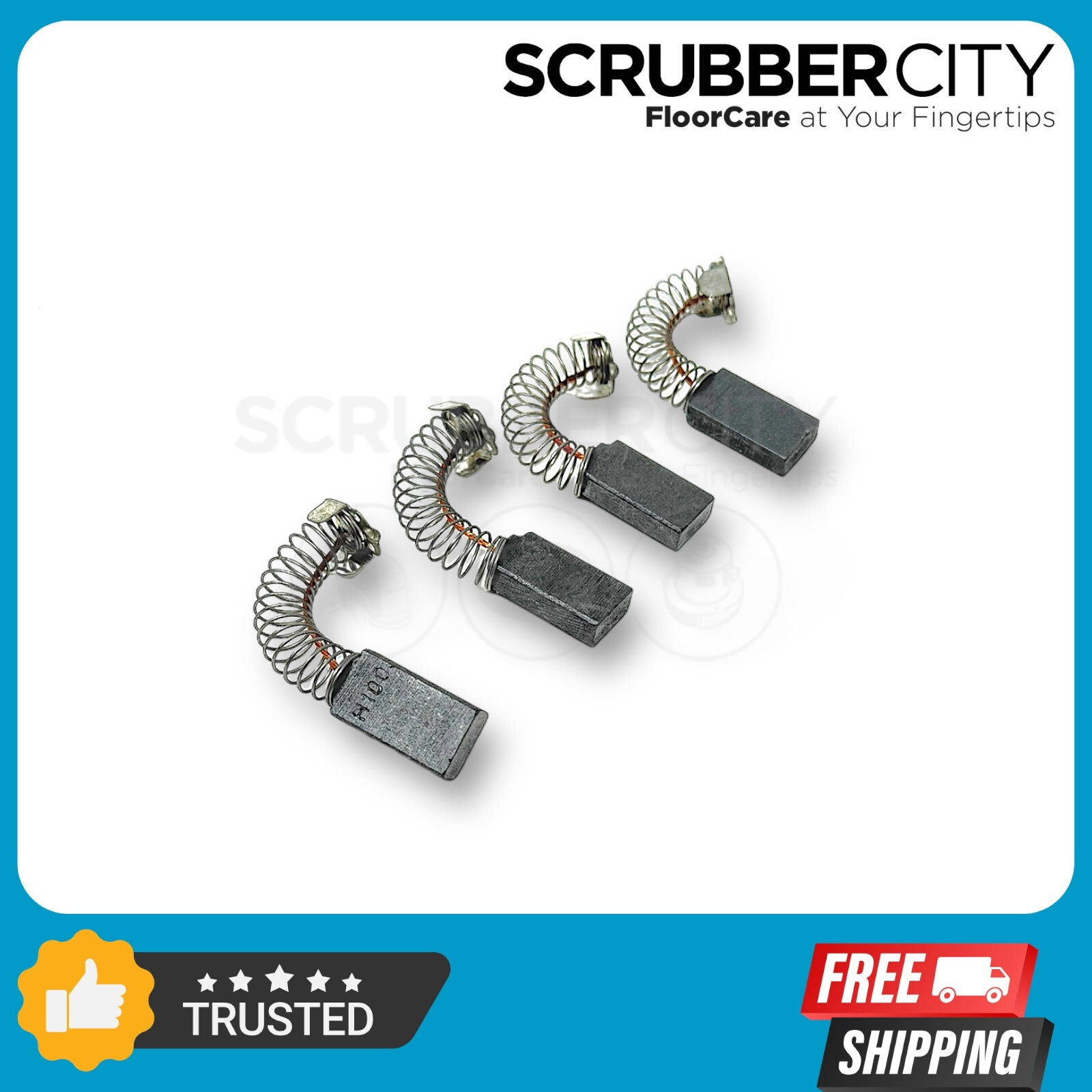 56407493 SET OF 4 CARBON BRUSHES NILFISK FOR MOTOR # 56407431 | eBay