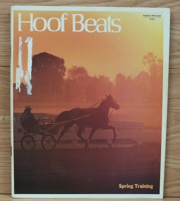 Vintage Hoof Beats March 1989 (17514) Spring Training Equestrian ...