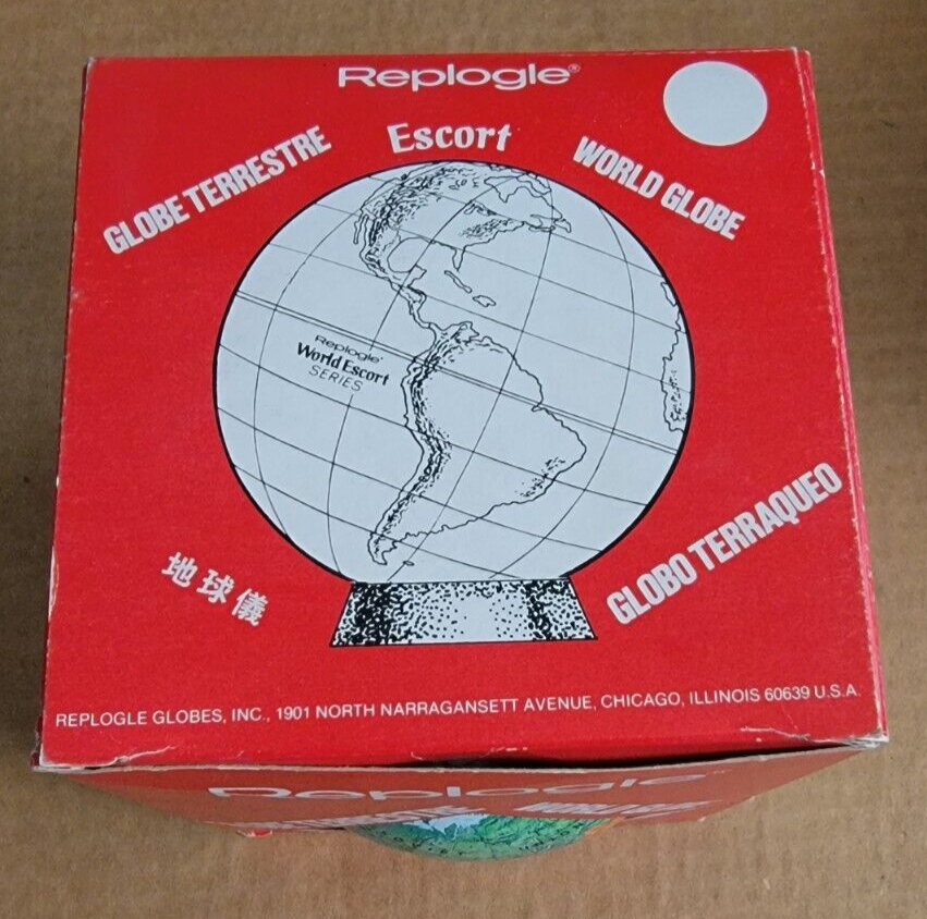 Replogle World Escort Series Globe with Plastic Magnifying Stand 5 ...