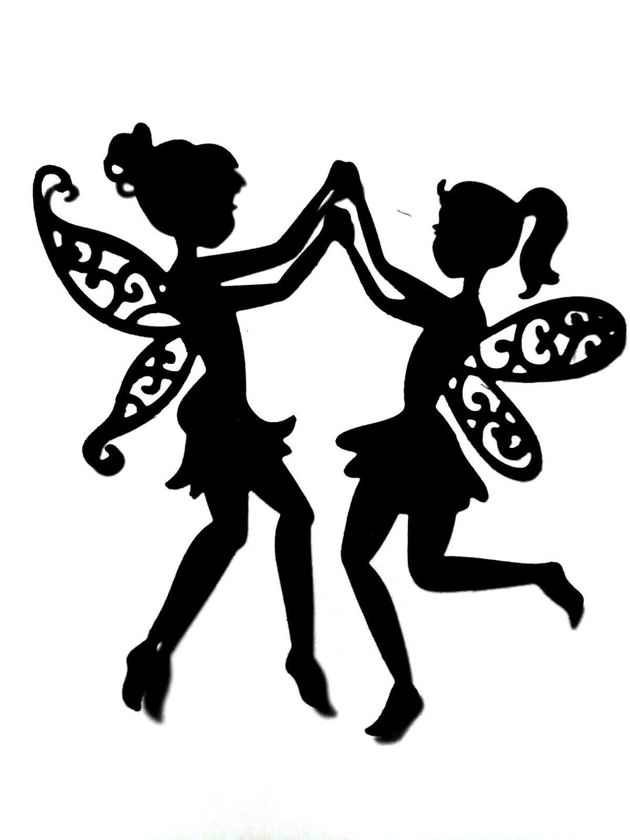 Flying Fairy Outline