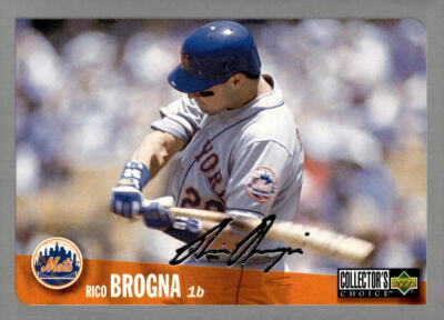 1996 Collector's Choice Rico Brogna #224 Silver Signature | eBay