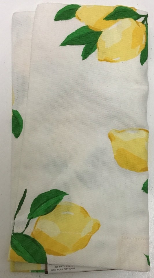 Kate Spade New York 1 Napkin Make Lemonade, 20 In X 20 In | eBay