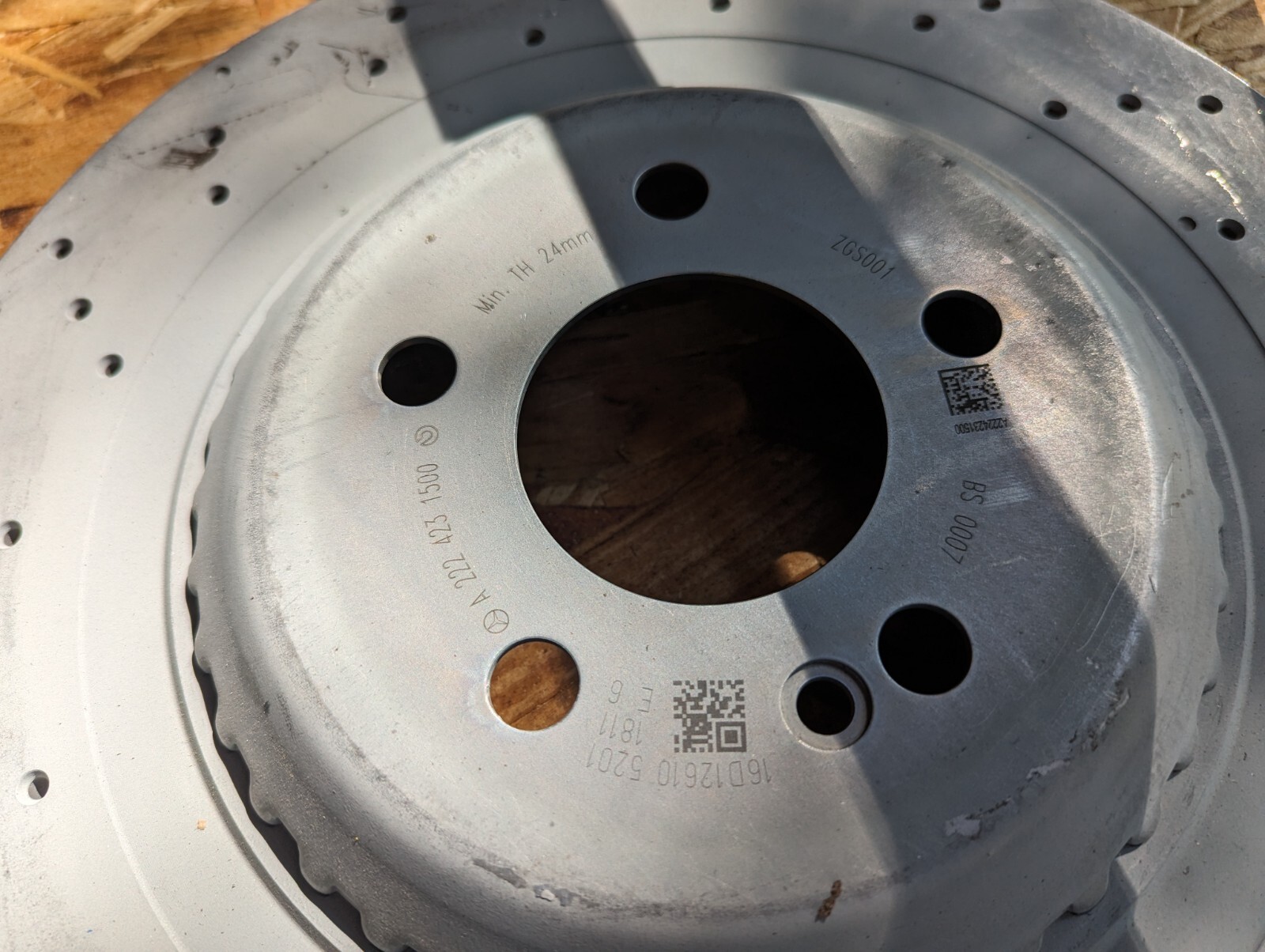 New MERCEDES X222 A217 C217 S-CLASS W222 Bond Brake Rotor 2224231500 ...