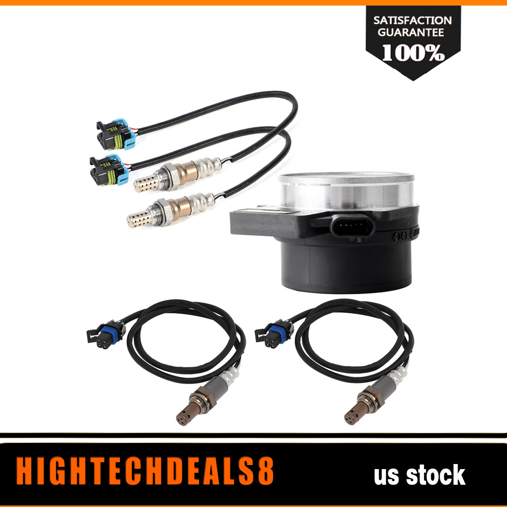 Mass Airflow MAF and F+R Oxygen o2 02 Sensor for 2006-07 GMC Sierra ...