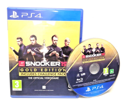 World Snooker 19 Gold Edition PS4 The Official Game Excellent | PS5 ...