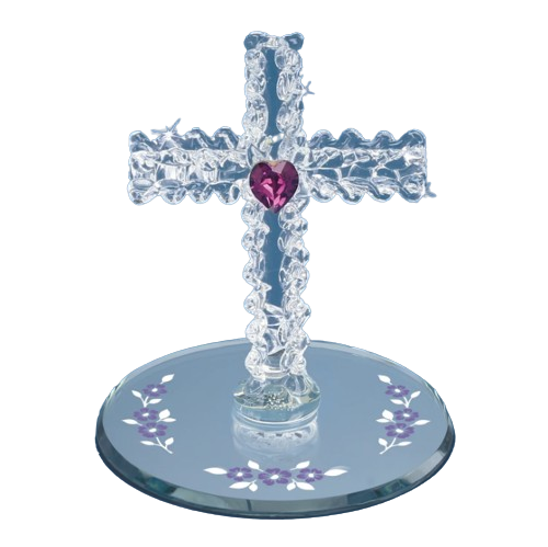 Glass Baron Cross, Trust In The Lord | eBay