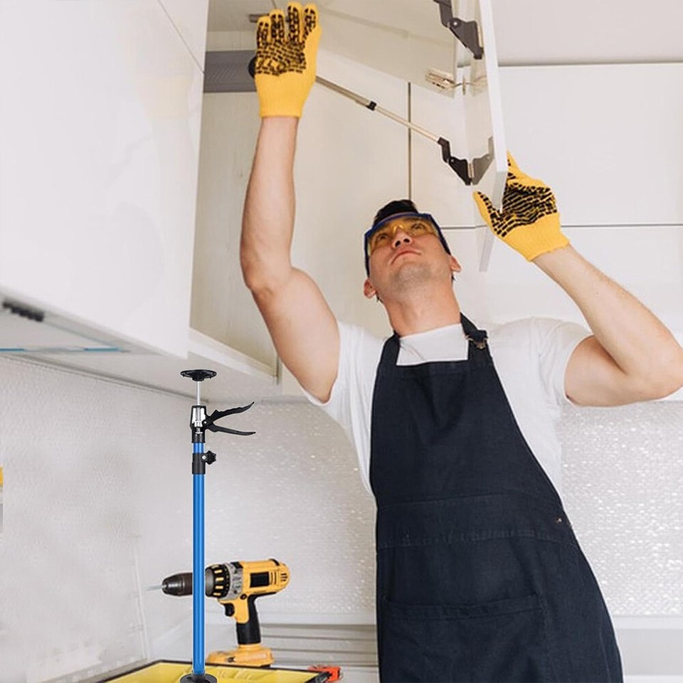 2X ADJUSTABLE DRYWALL PLASTERBOARD BUILDER CEILING EASY SUPPORT PROPS ...