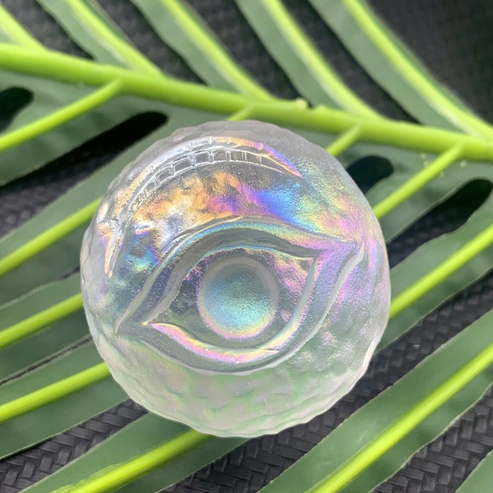 Rainbow Titanium Quartz sphere moon ball crystal CARE satellite CARE ...