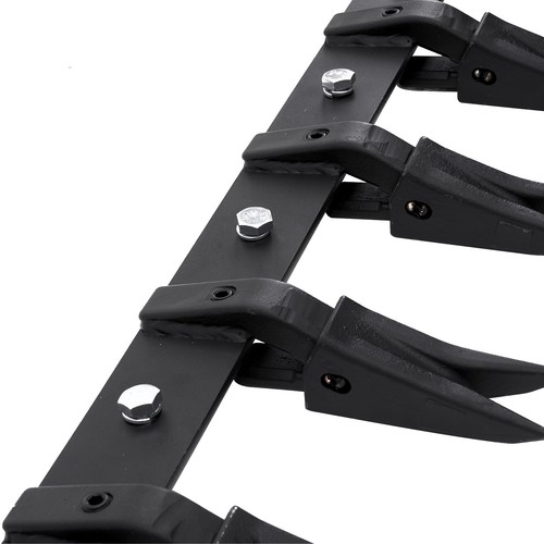 Bucket Tooth Bar 53'' Heavy Duty Bucket Teeth Bar for Sub-Compact ...
