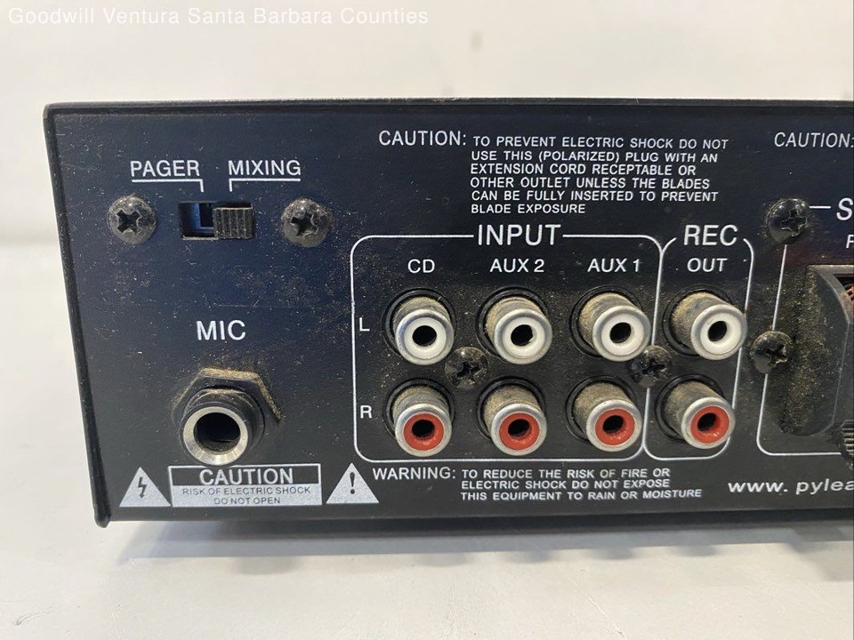 Pyle PTAU45 Stereo Power Amplifier - Tested | eBay