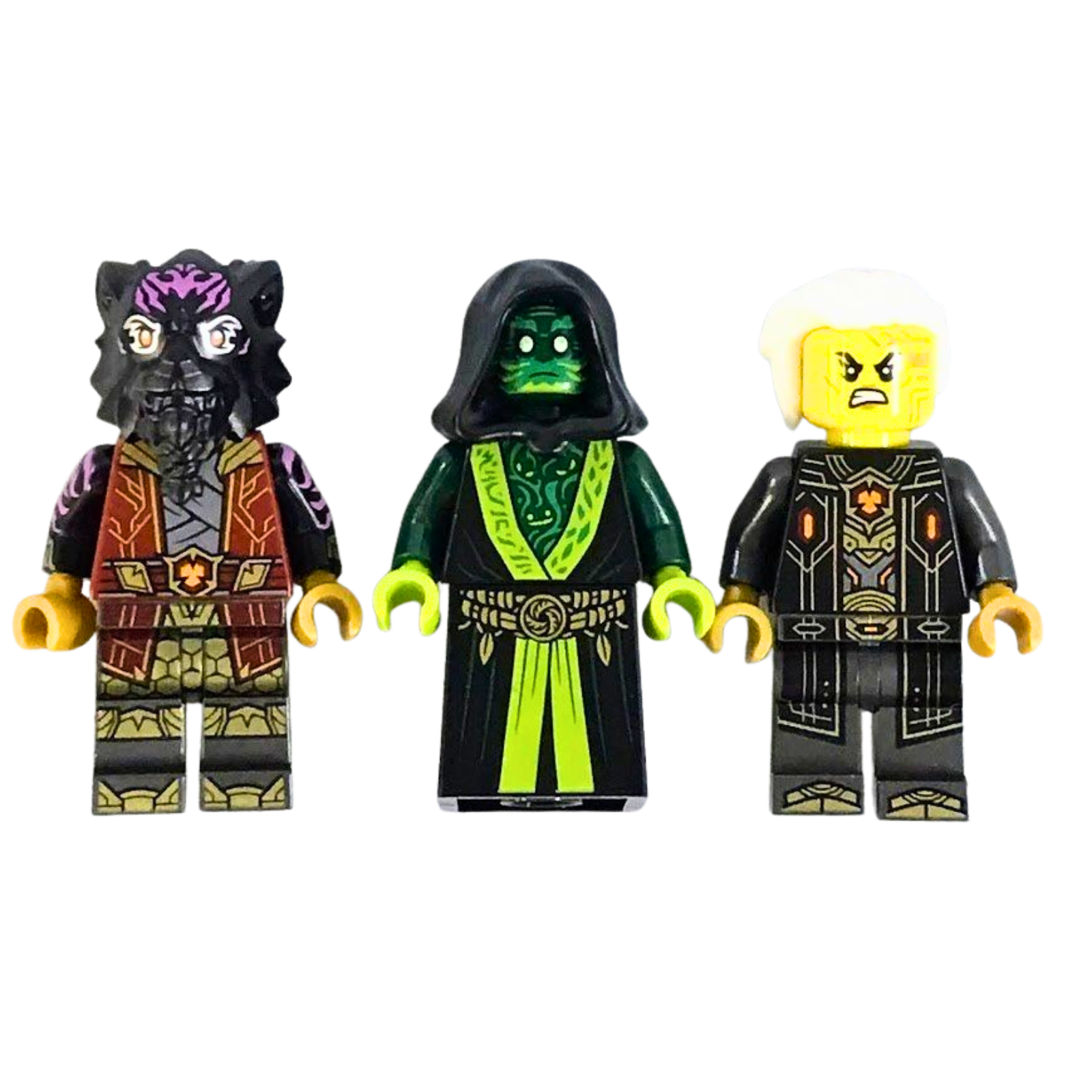 LEGO Ninjago Dragons Minifigures Lord Ras Zeatrix Spirit of the Temple ...