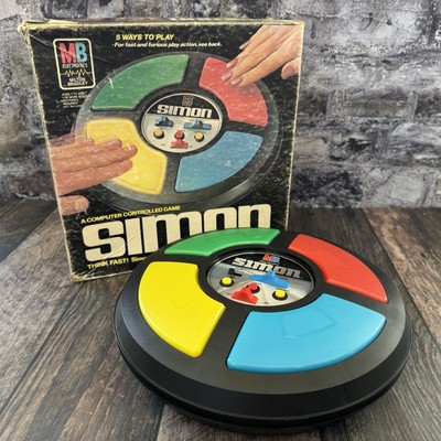 Vintage 1978 Milton Bradley MB Simon Says Game w/ Box Tested and ...