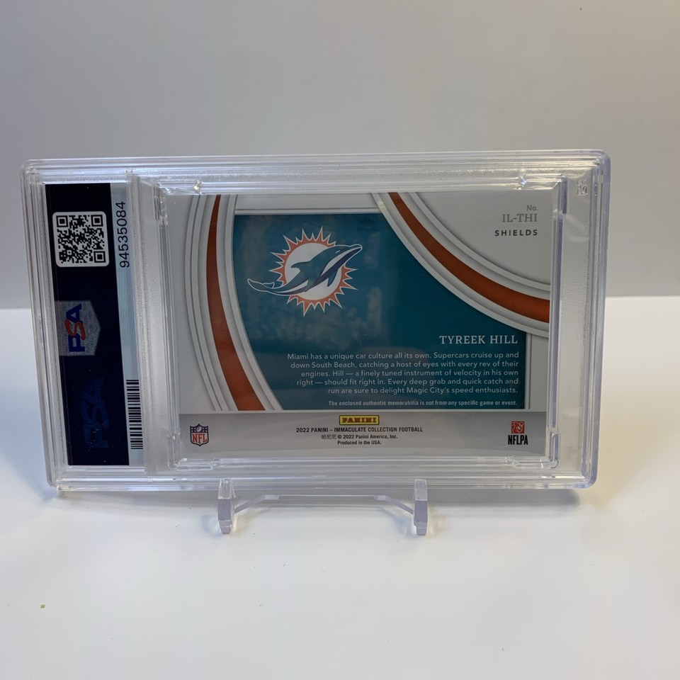 2022 Panini Immaculate Tyreek Hill NFL Shield Patch 1/1 Psa 8!!! | eBay