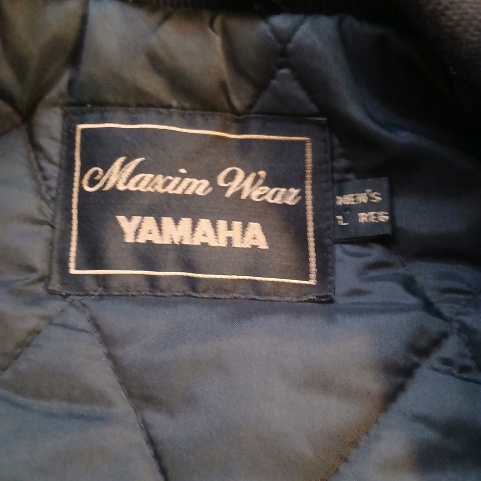 Men's L reg & Tall Vintage Yamaha Maxim Wear Snowmobile Coat & Snow ...