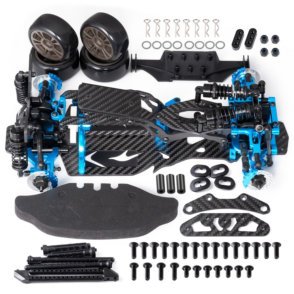 1 Set RC Chassis Frame Kit Upgrade for Sakura D5 Mini+MR RC Flat Road ...