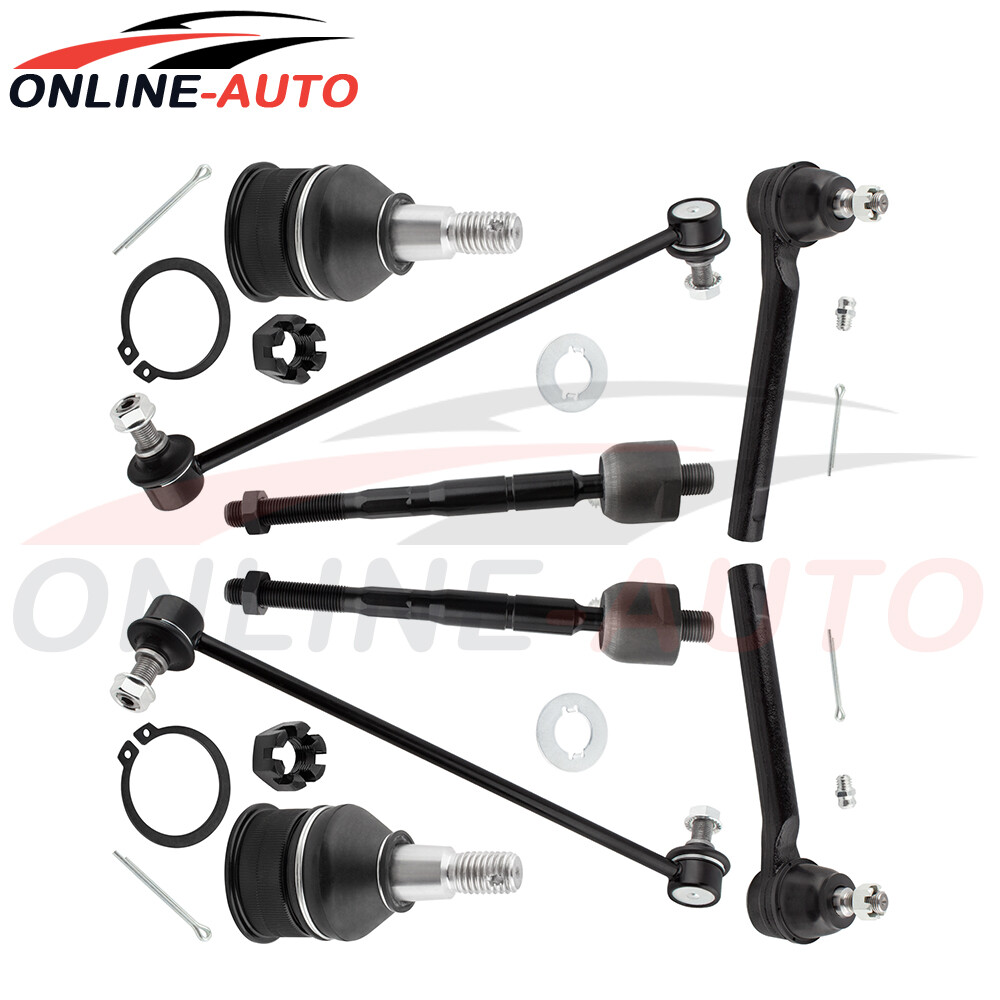 For 05-09 2010 Honda Odyssey Ball Joint Sway Bar Inner&Outer Tie Rod ...