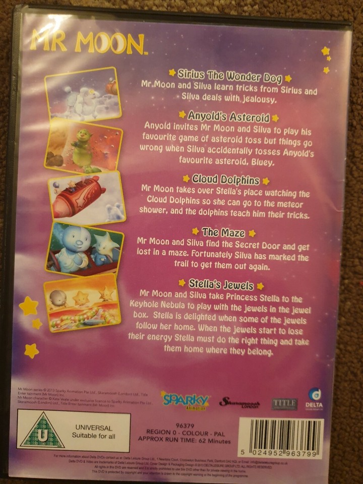 MR MOON SIRIUS THE WONDER DOG DVD 5 EPISODES KIDS | eBay