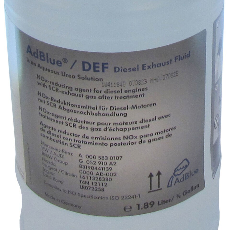 AdBlue Diesel Emissions Fluid for SCR - 1/2 gallon bottles LR072258 | eBay