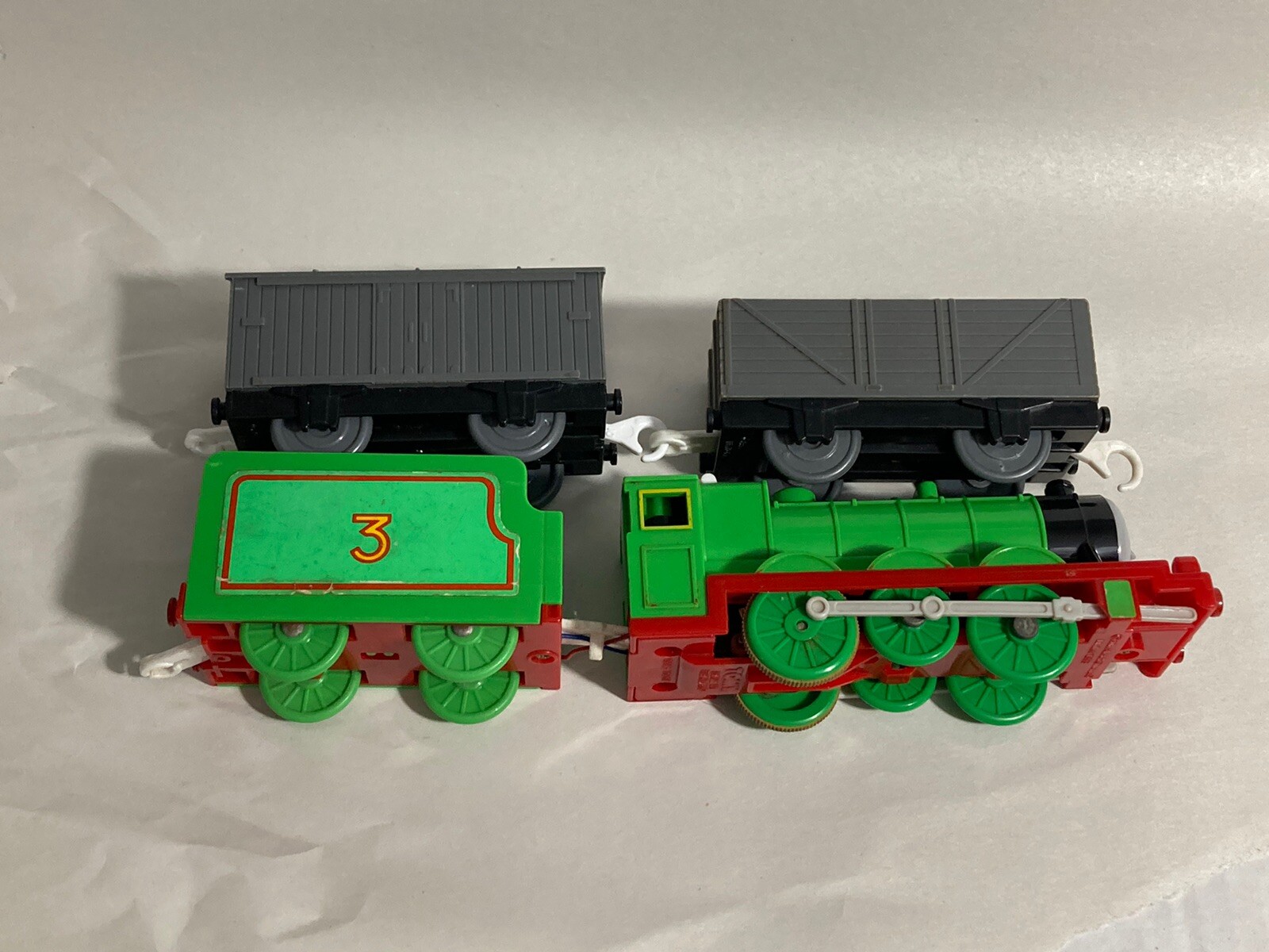 Tomy Thomas Plarail Henry with Troublesome Truck and Boxcar | eBay
