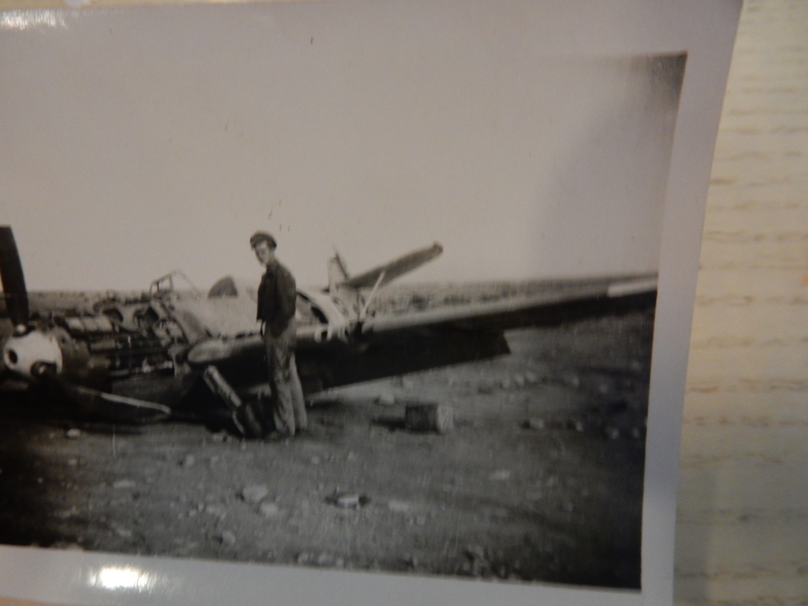 WW2 PHOTO PHOTOGRAPH LUFTWAFFE CRASHED ME109 DESERT RAF VICTIM ? | eBay