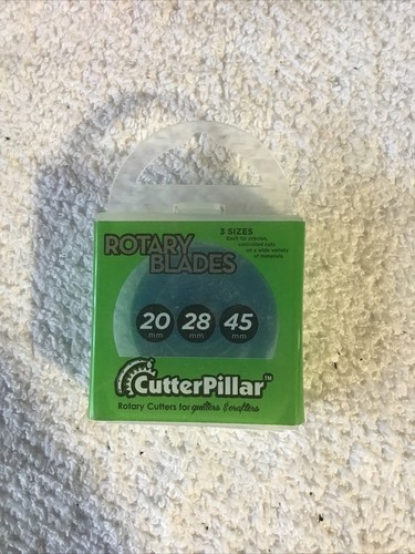 Rotary Blades 3 Sizes By CutterPillar With Case E3D | eBay
