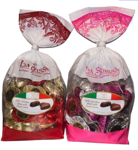 La Suissa "Heart Shape" Milk Chocolate Filled w/Cocoa cream - 15.9oz ...