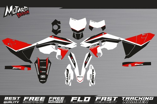 Fantic XX 125 250 2023 Graphics Kit Premium Decals Stickers by Motard ...