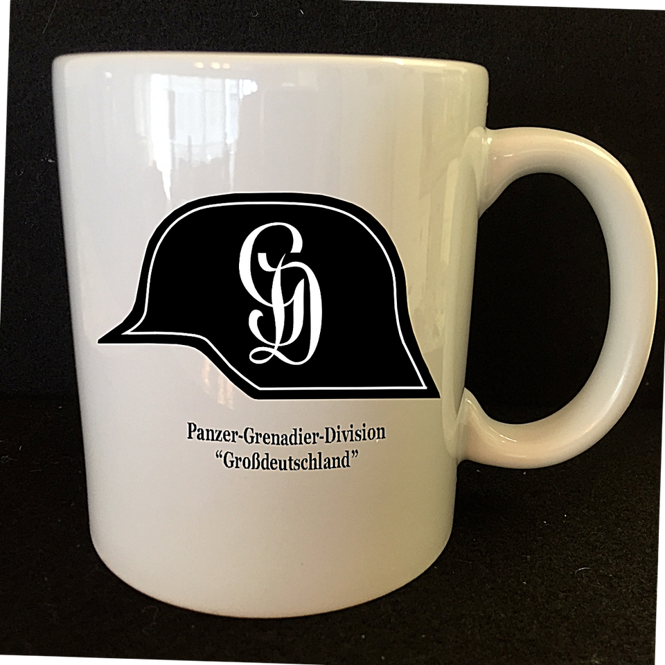 German WW2 ARMY {HEER} Coffee / Tea Mug - "GROSSDEUTSCHLAND" Division ...