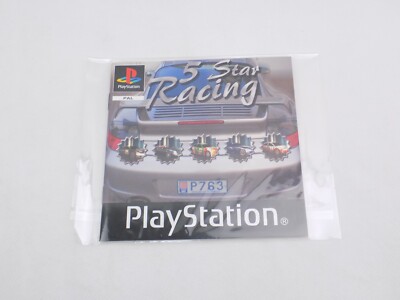 Like New Playstation 1 PS1 5 Star Racing Manual Only - Free Postage | eBay