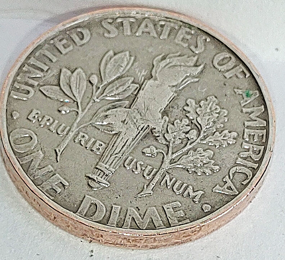 2018 P Dime Error Coin No Reeded Grooved Edge Smooth All the Way Around ...