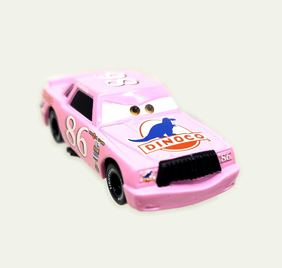 Disney Pixar Cars Lot NO.86 Dinoco Chick Hicks Model Car Toy New Loose ...