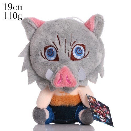 19cm Anime Hashibira Inosuke Plush Doll Stuffed Toy Plushie Pillow Xmas ...
