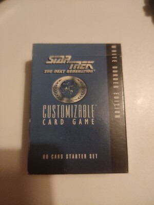 Star Trek Next Generation Card Game Starter Set - Customizable CCG ...