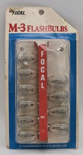 Focal M3 Flash Bulbs Photoflash Camera Clear Kmart VTG Lot Of 10 | eBay