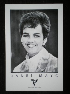 POSTCARD BBC EAST MIDLANDS - JANET MAYO (1) | eBay UK