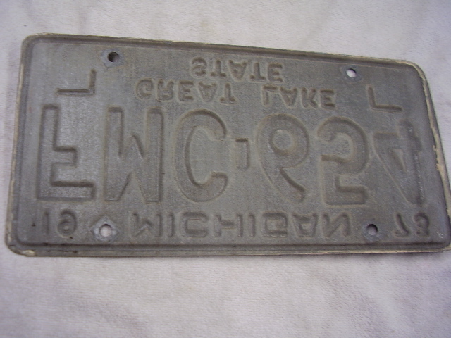 1973 MICHIGAN LICENSE PLATE | eBay