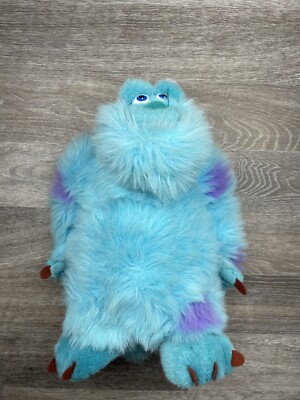 Disney Monsters Inc Sulley Sullivan Plush 15" Blue Purple Stuffed Sully ...