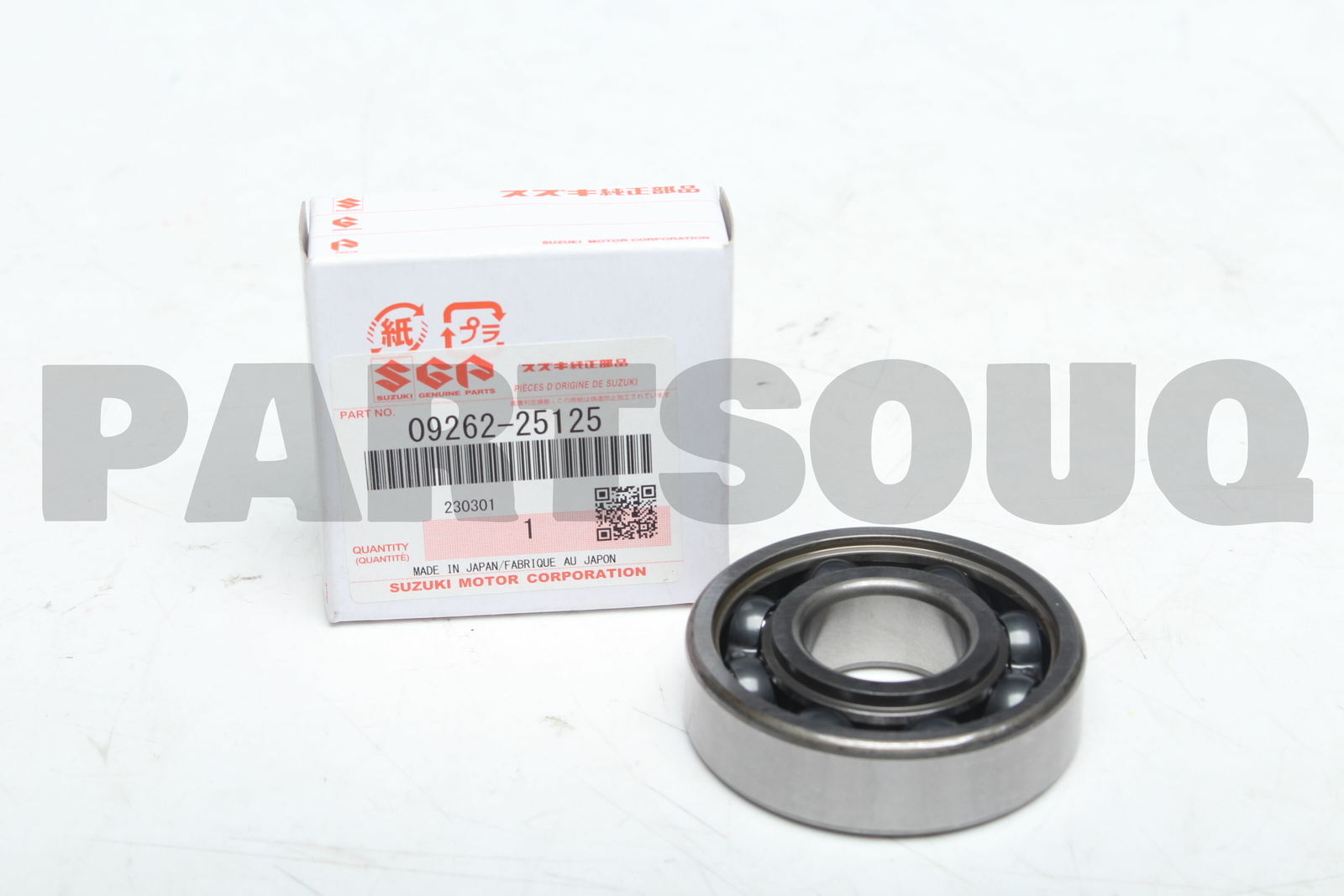 0926225125 Genuine Suzuki BEARING (25X62X17) 09262-25125 | eBay