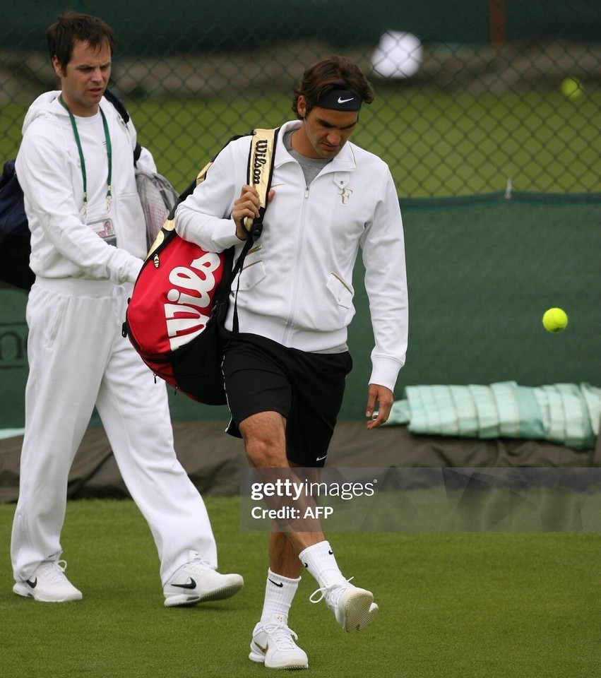 Nike Roger Federer RF 2010 Wimbledon N98 Tennis Jacket Vapor Uniqlo ...