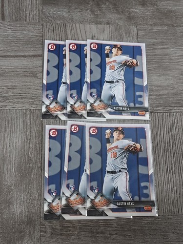 AUSTIN HAYS 2018 BOWMAN PAPER ROOKIE CARDS.CARD 46.ORIOLES. | eBay