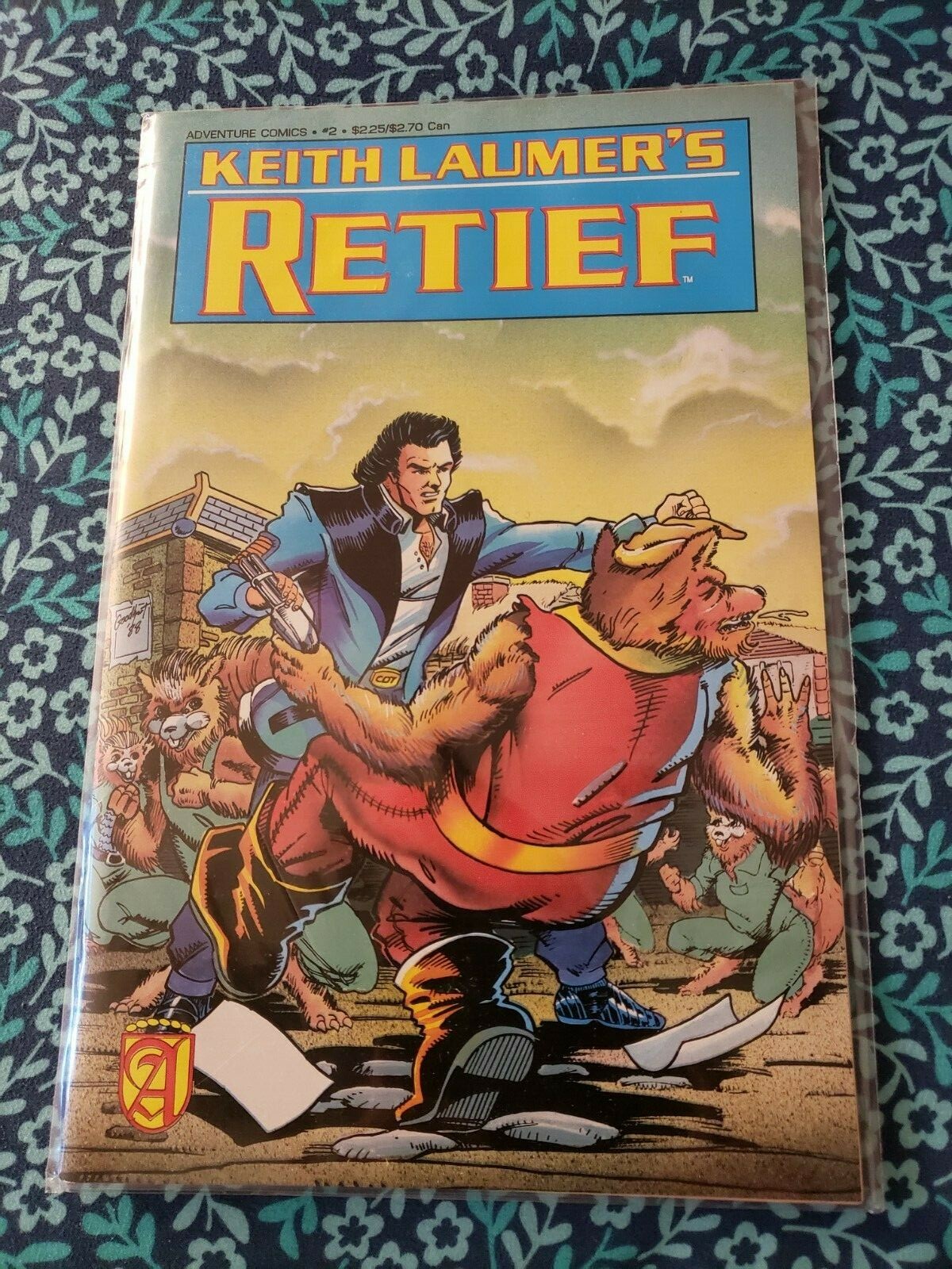 Retief Comic Book Issues #1&2 Mad Dog and Adventure Comics Keith Laumer ...