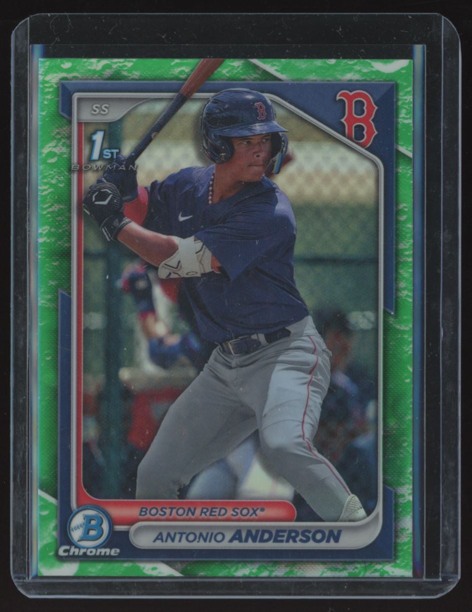 2024 Bowman Chrome Antonio Anderson Rookie Boston Red Sox #BCP-20 Lunar ...
