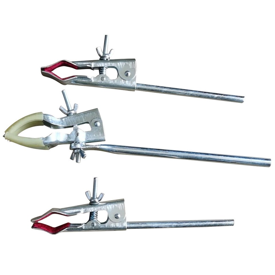 24" Laboratory Stand Set Burette Stand Condenser Clamp Kit Chemistry ...