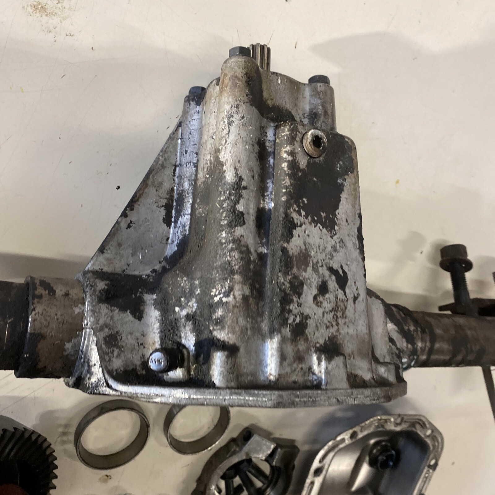 1970’s Vintage Ezgo 36v Electric Golf Cart Rear End ring Gear spyder ...