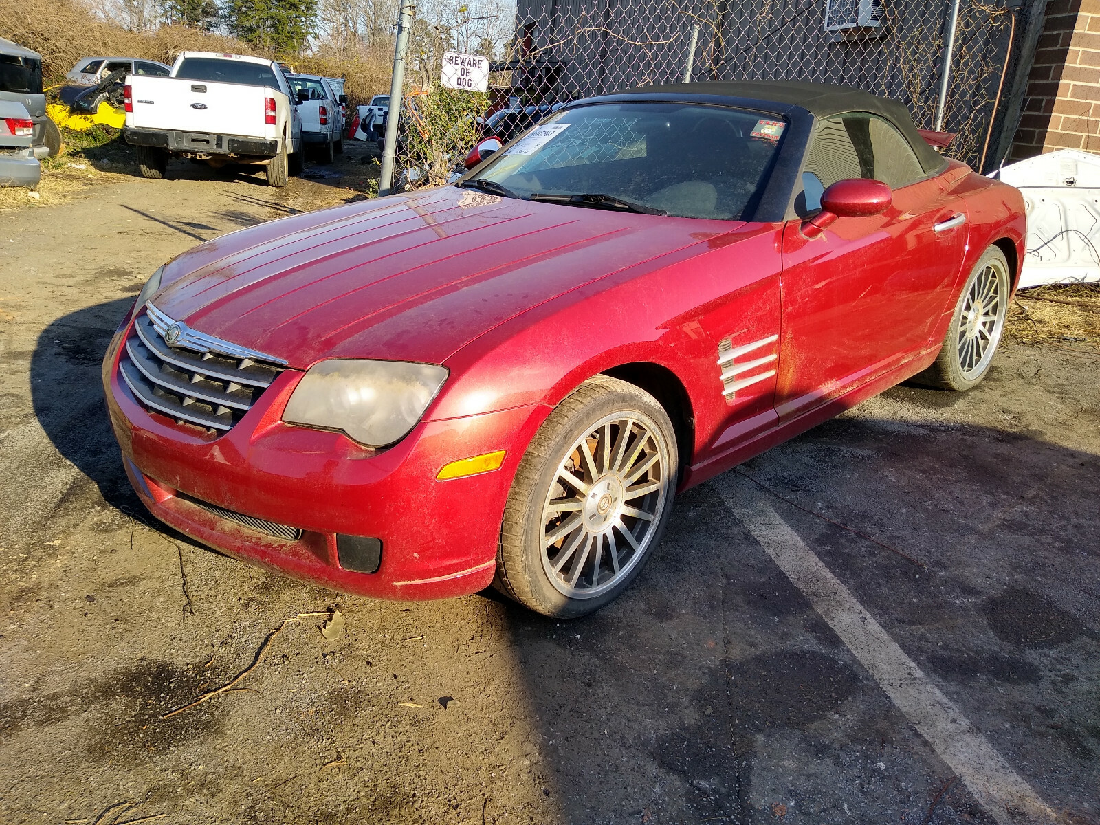 2006 CHRYSLER CROSSFIRE MANUAL V6 3.2L SPEEDOMETER INSTRUMENT GAUGE ...