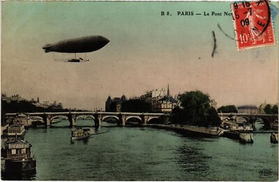 PC AVIATION DIRIGÉABLE PARIS (a54084) | eBay