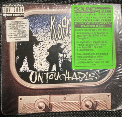 Korn ‎– Untouchables - CD+DVD US DIGIPACK 2002 - SEALED NEW | eBay